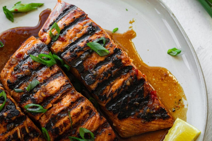 The Best Salmon Marinade (Easy, Flavorful & Perfect for Grilling)