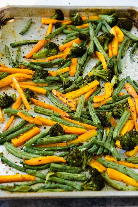 Easy Roasted Vegetable Medley (+ the BEST Seasoning) - Oh Sweet Basil