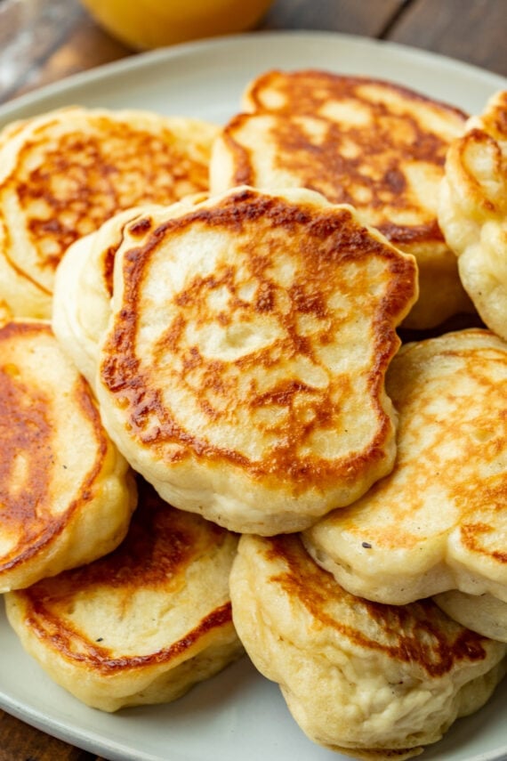 Fluffy Oladi Ukrainian Pancakes [+Video]