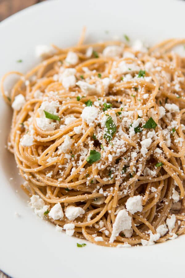 Old Spaghetti Factory Mizithra Cheese and Browned Butter Spaghetti ...
