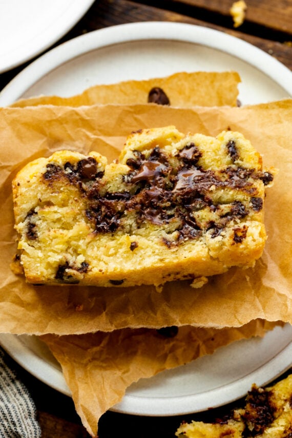 Orange Chocolate Chip Scone Bread [+Video]