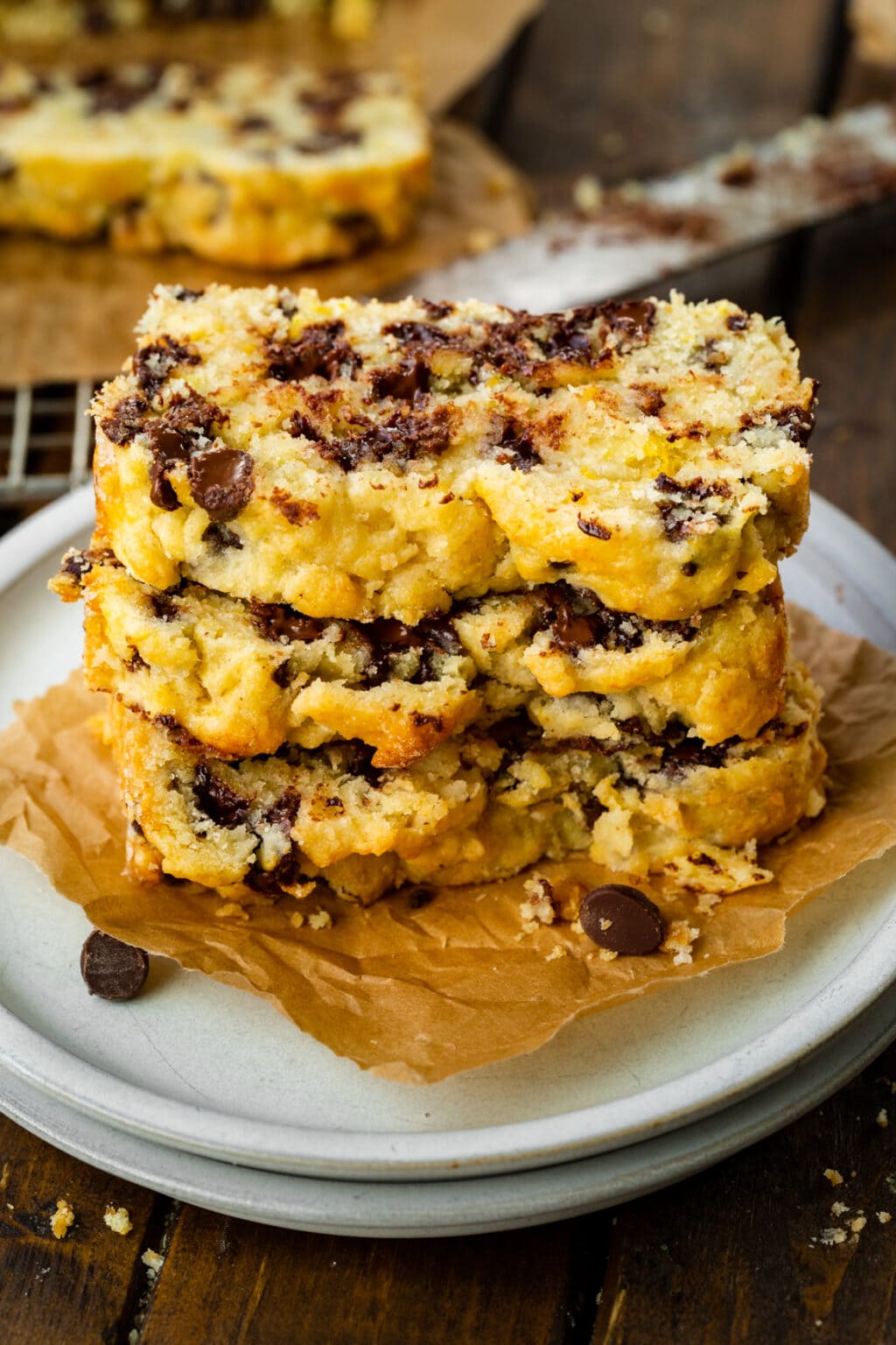 Orange Chocolate Chip Scone Bread [+Video]