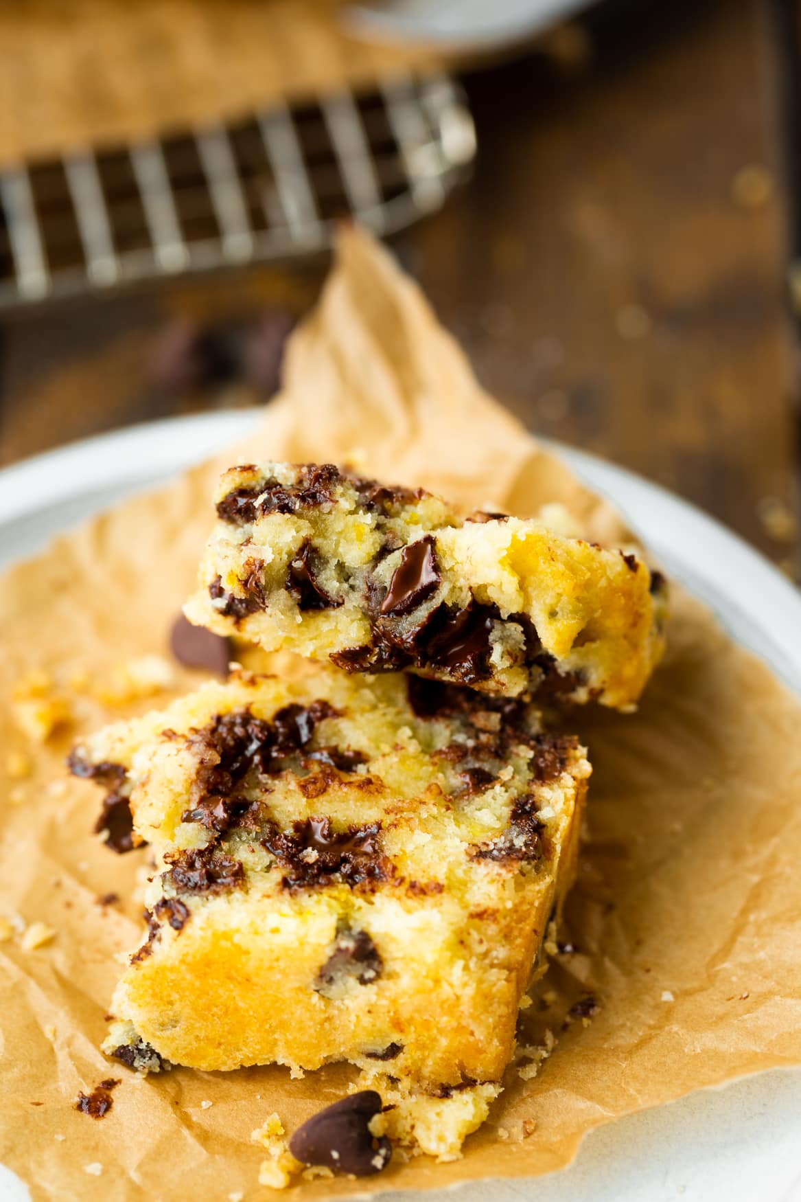 Orange Chocolate Chip Scone Bread [+Video]