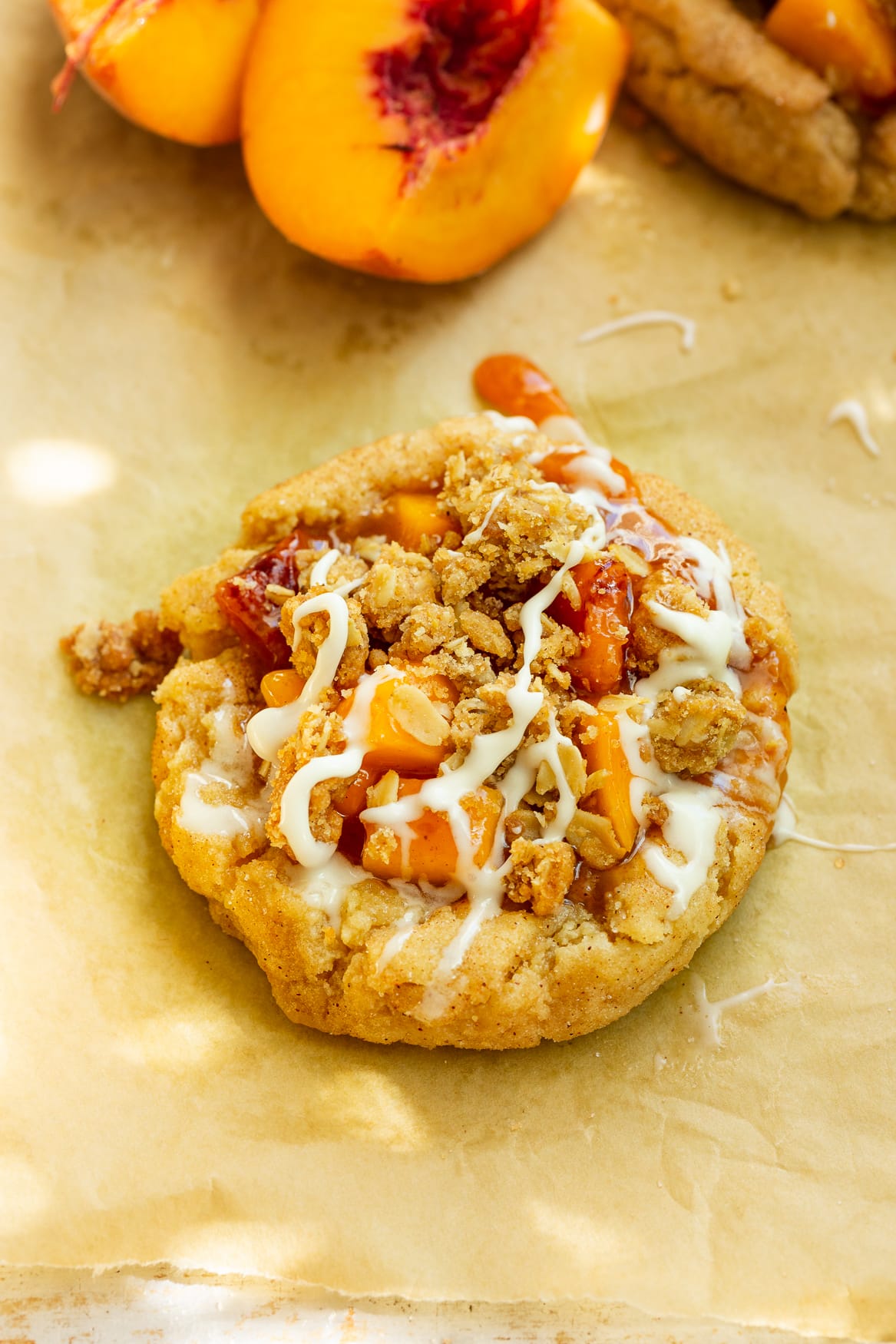 Peach Crisp Cookies