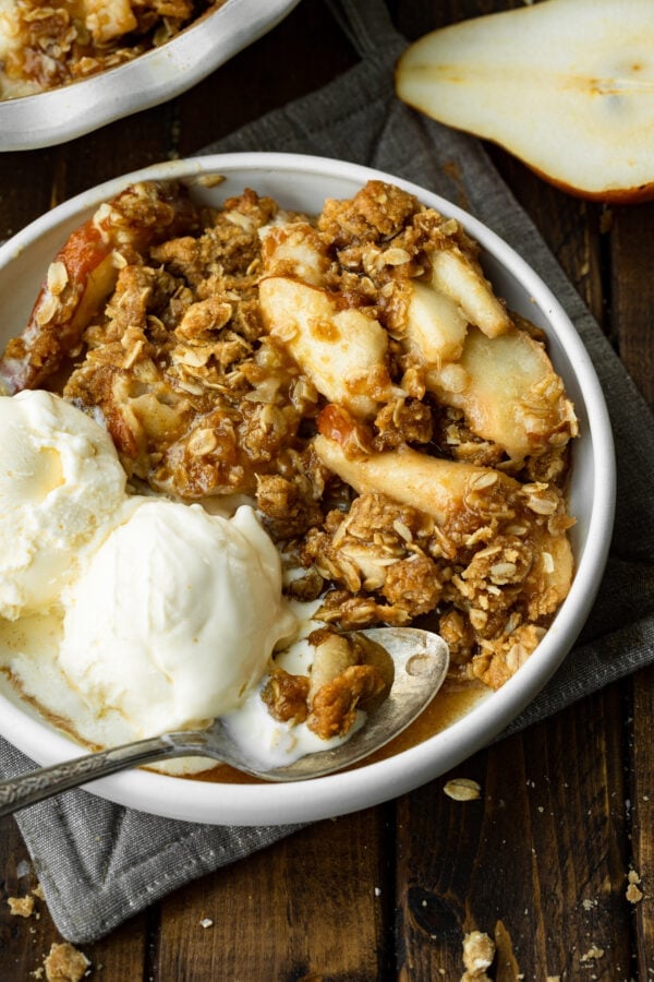 The Most Luscious Pear Crisp Recipe