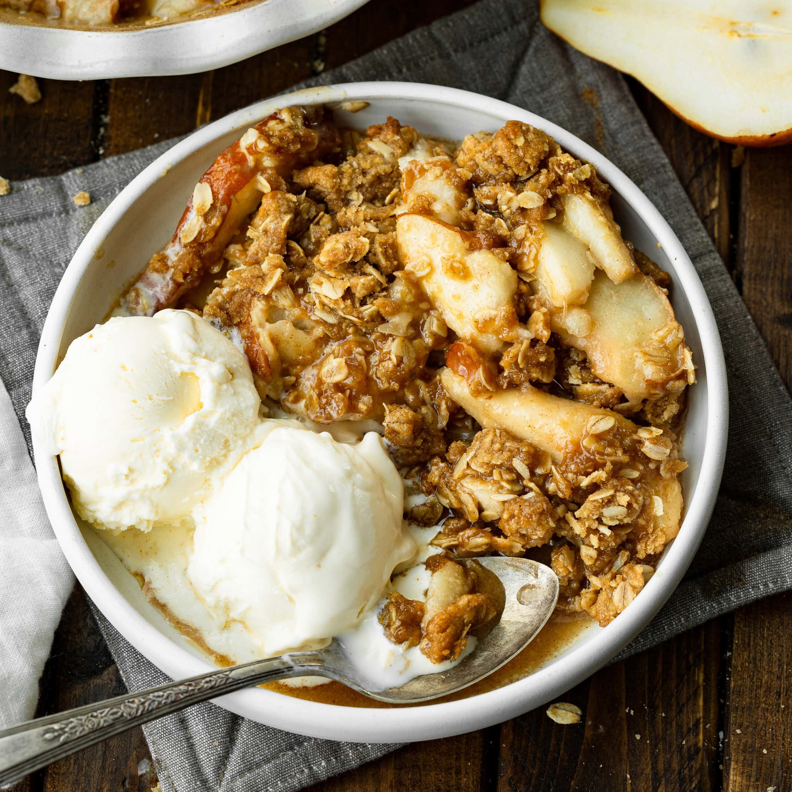 The Most Luscious Pear Crisp Recipe