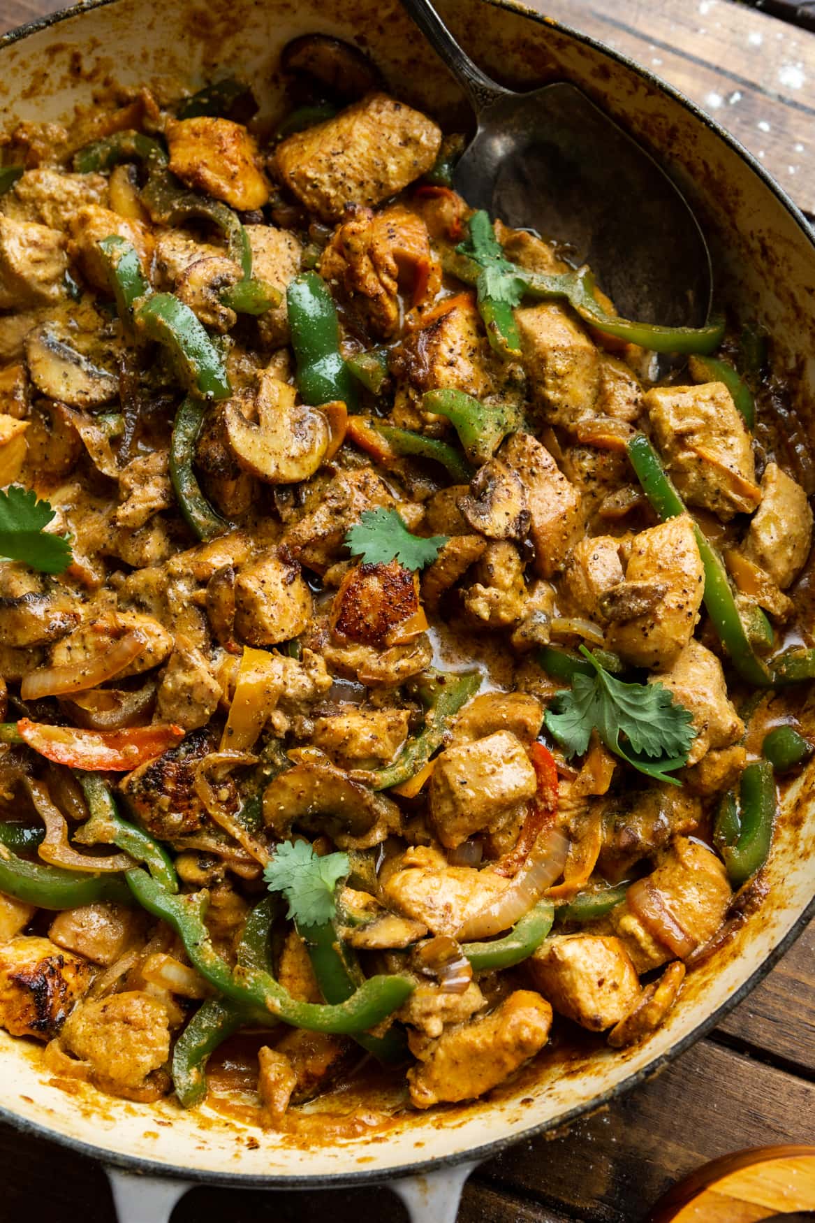One Pan Pollo a la Crema