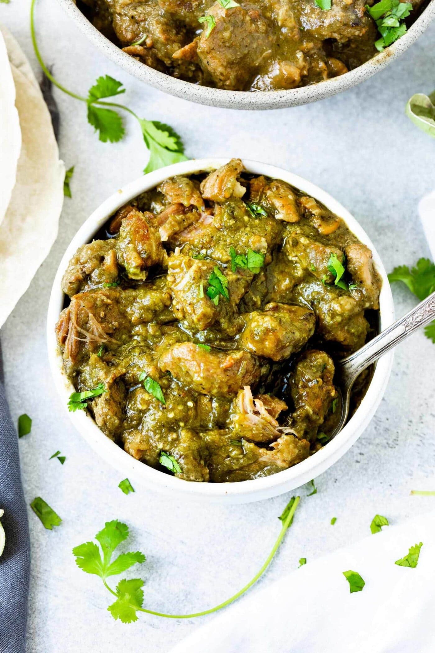 Chicken Chile Verde - Oh Sweet Basil