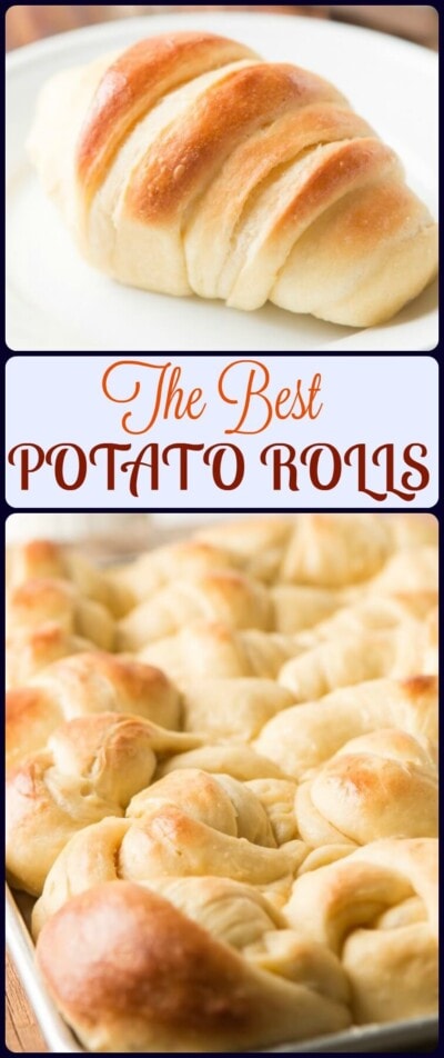 Soft and Buttery Potato Rolls (No Kneading & Melt-in-Your-Mouth!)