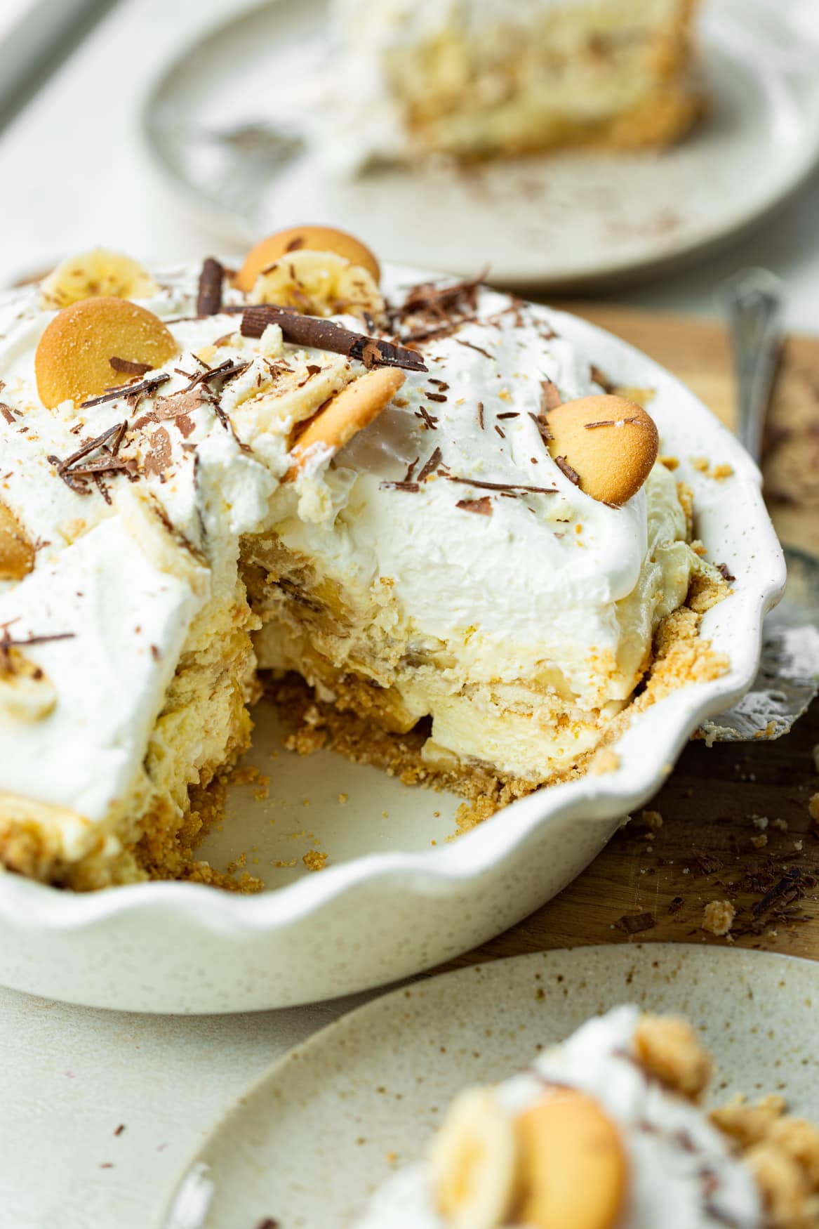 Easy Banana Pudding Pie With Nilla Wafer Crust