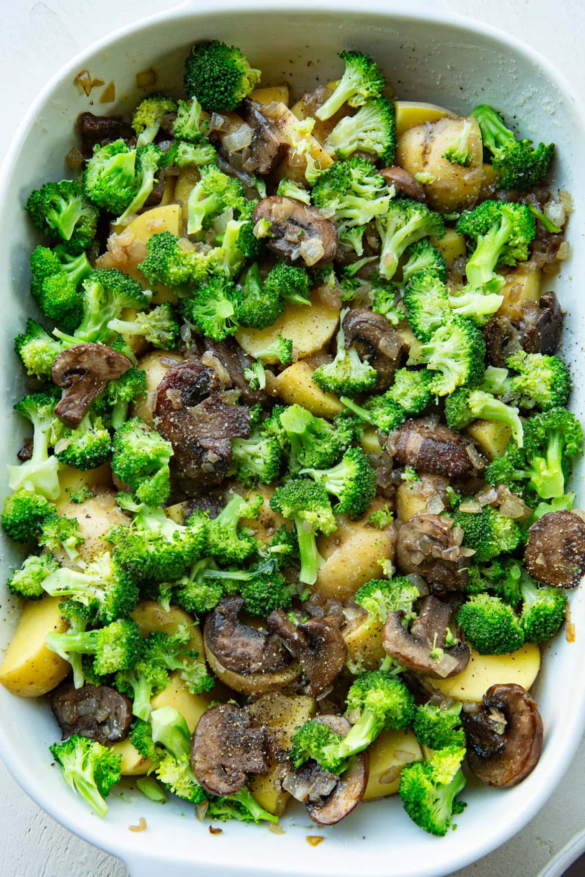 Mom's Cheesy Ham and Potato Broccoli Casserole [+Video]