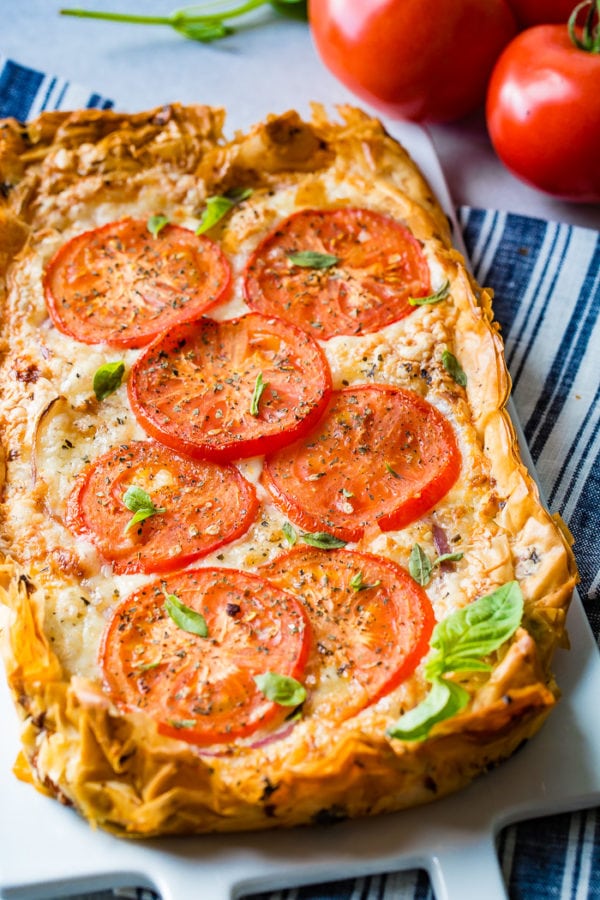 Rustic Tomato Tart