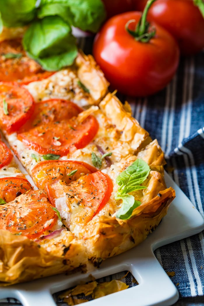 Rustic Tomato Tart