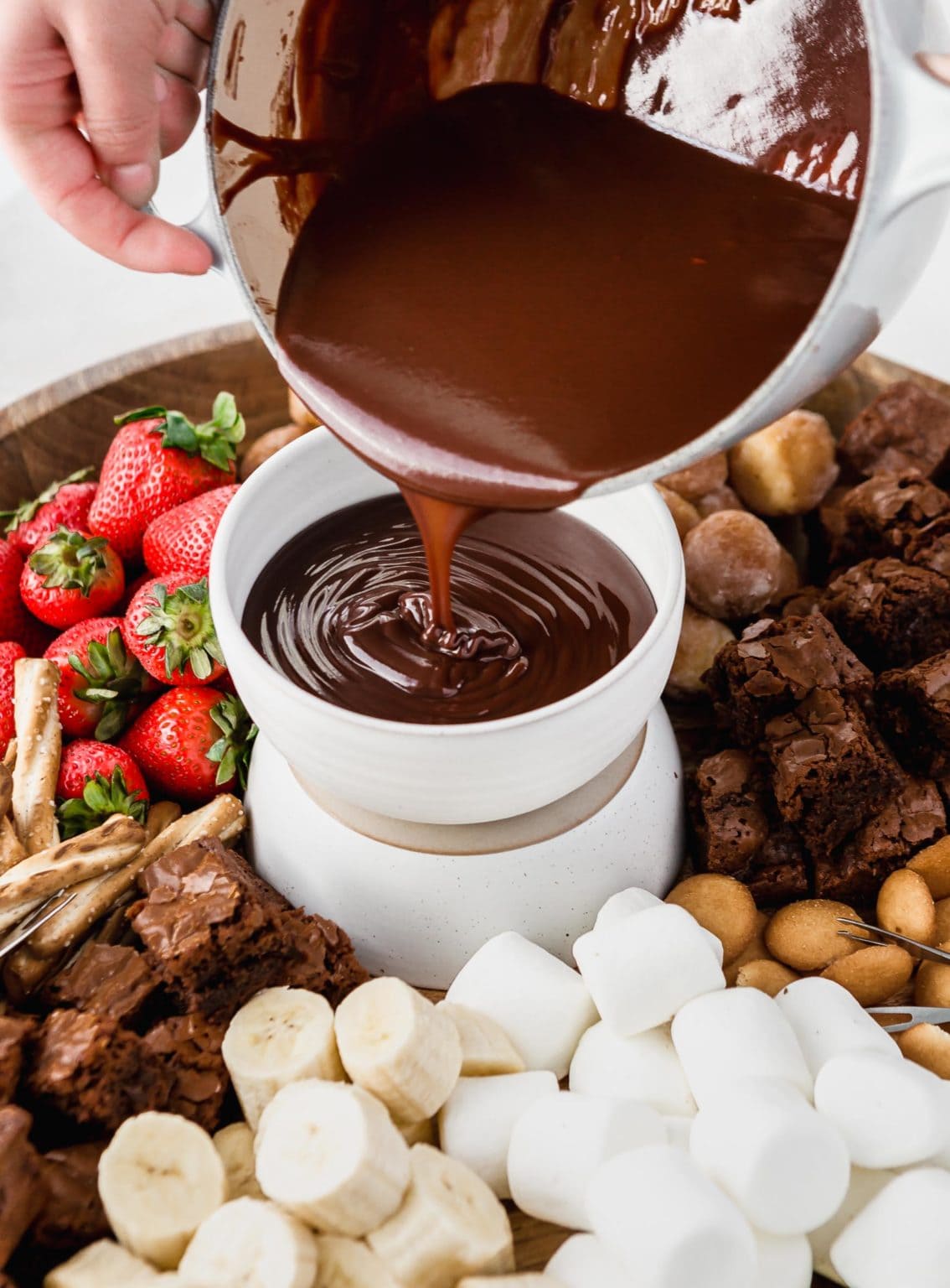 Chocolate Fondue - Oh Sweet Basil