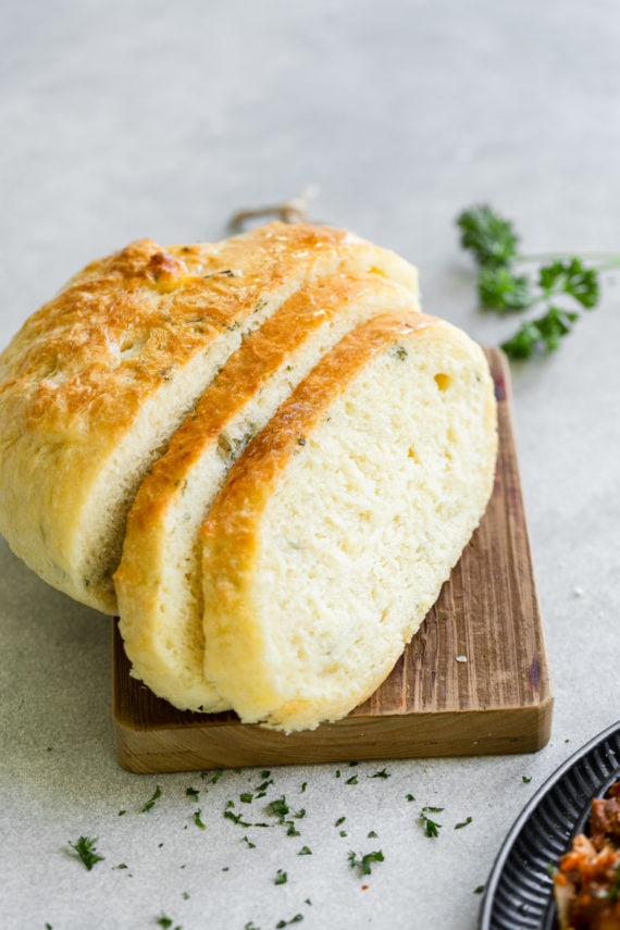 Easy Peasant Bread Recipe- Oh Sweet Basil
