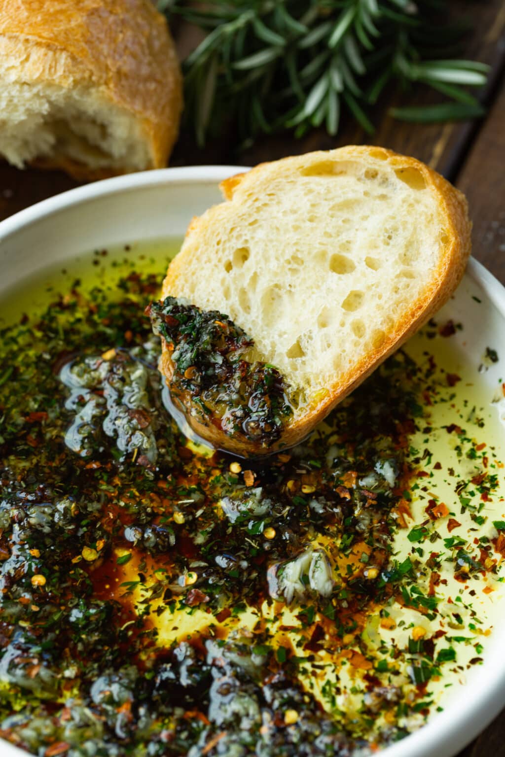 Sizzling Italian Dipping Oil for Bread - Oh Sweet Basil