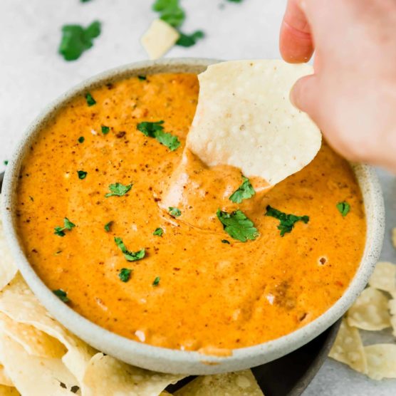Chili Con Queso Dip - Oh Sweet Basil