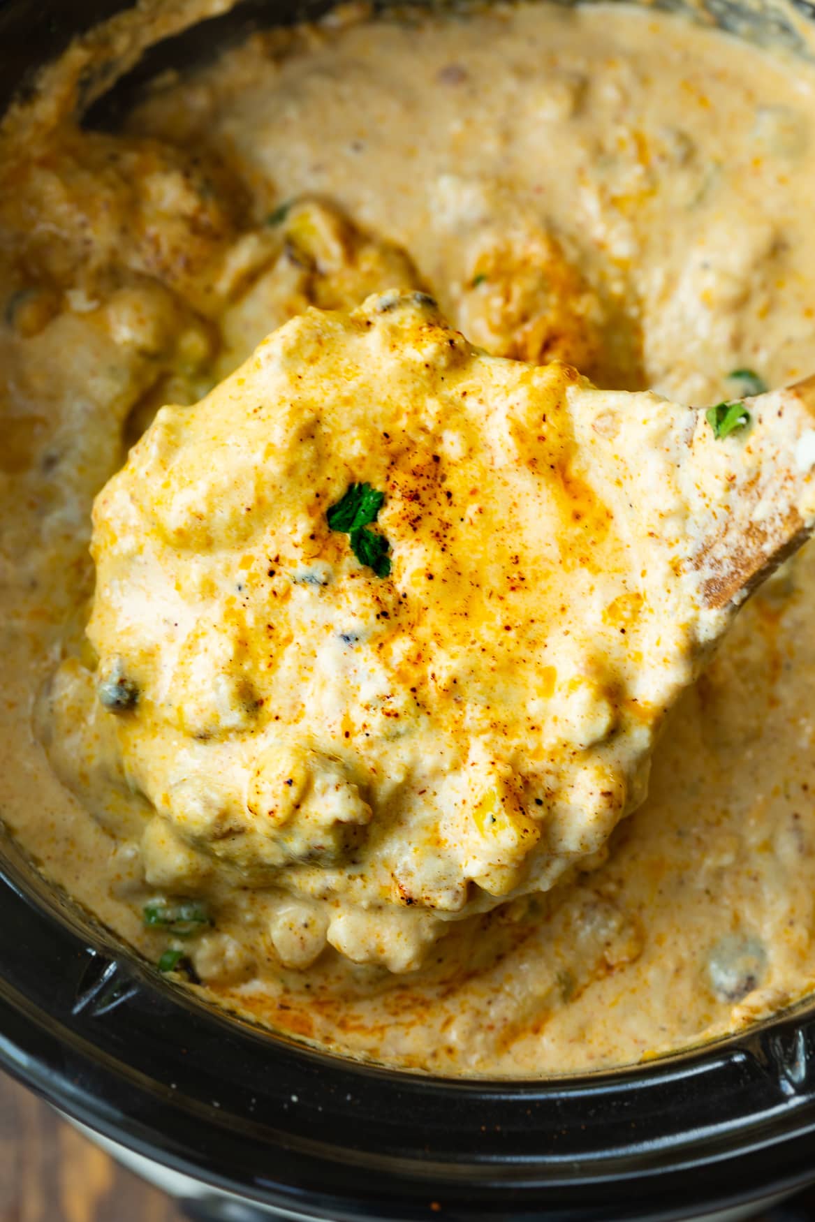 Slow Cooker Mexican Street Corn Dip [+Video]