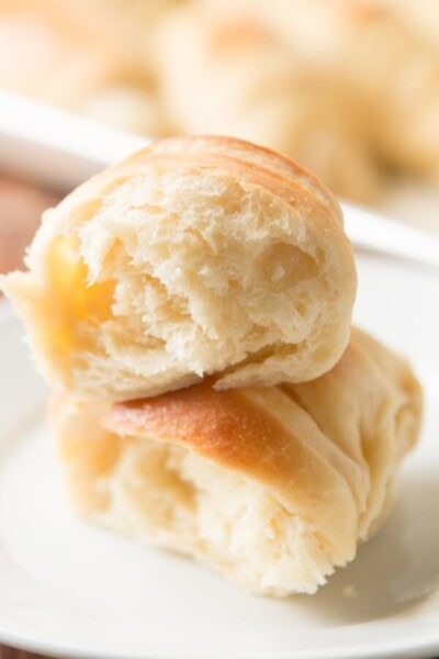 Soft and Buttery Potato Rolls (No Kneading & Melt-in-Your-Mouth!)
