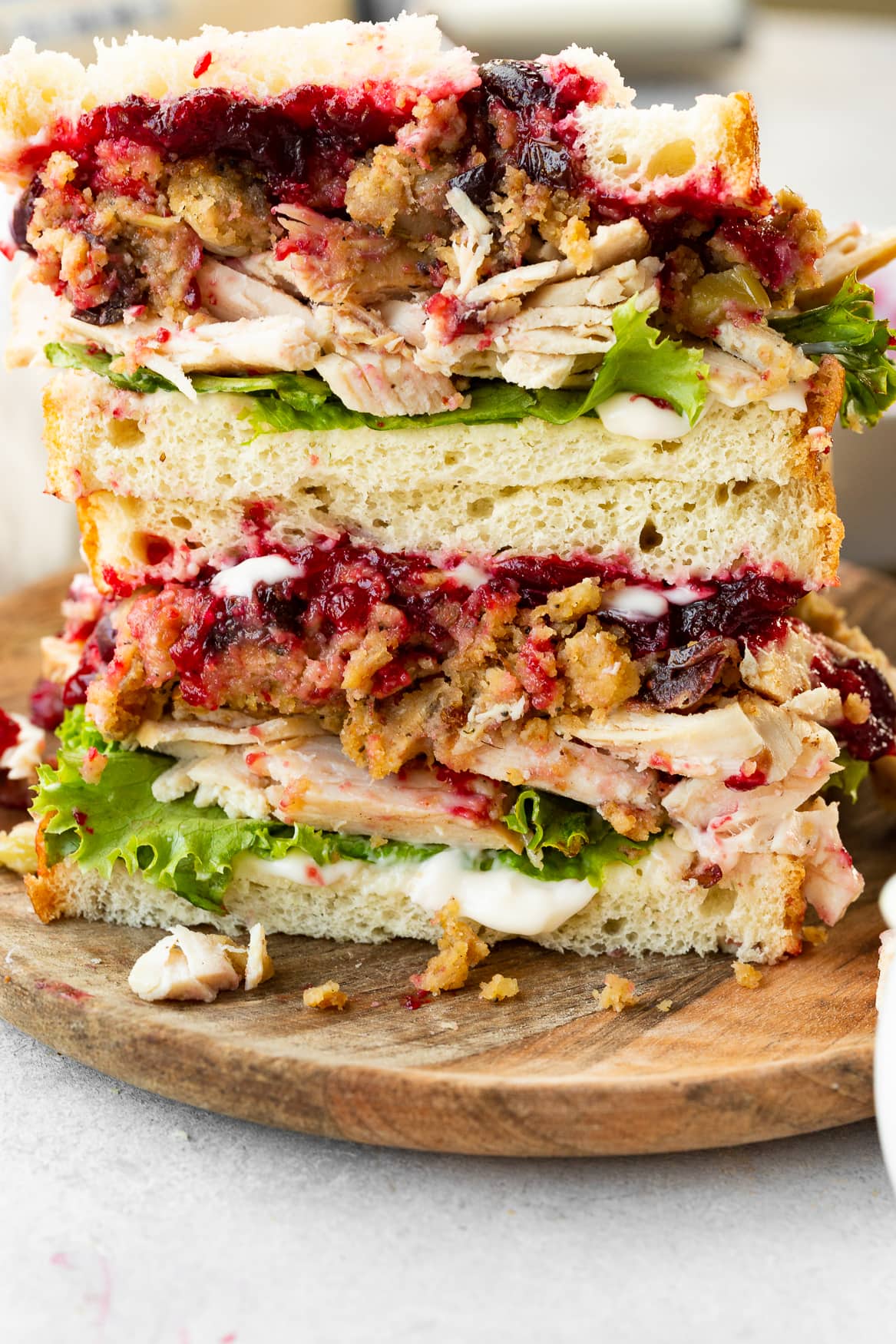 The Ultimate Leftover Turkey Sandwich (aka The Gobbler!!)