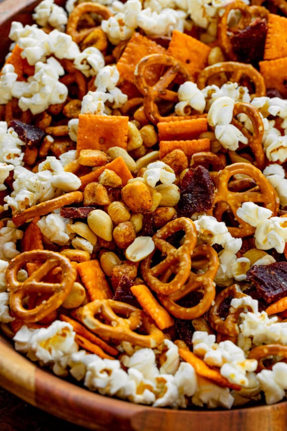 Ultimate Manly Football Snack Mix for Super Bowl