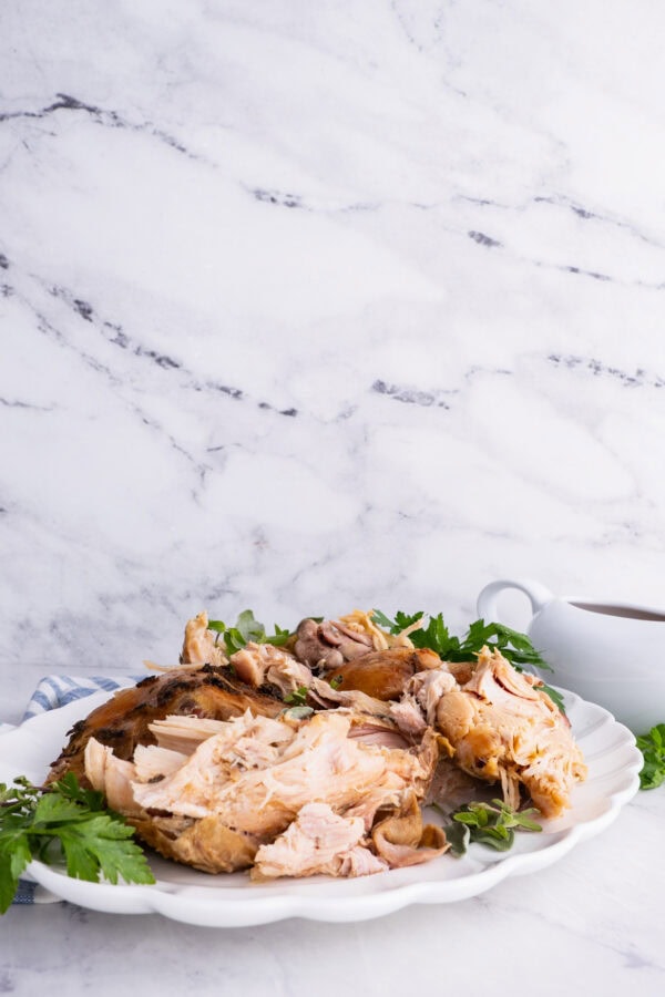 How to Cook a Turkey in a Bowl (The BEST Method!) - Oh Sweet Basil